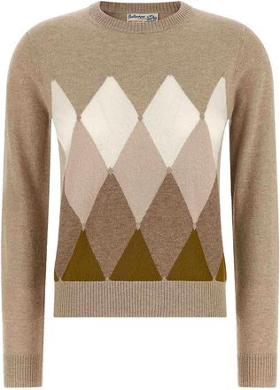 Ballantyne Pull Col Rond - Beige