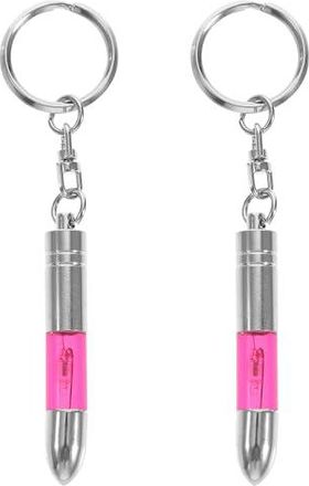 Garneck &Eacute;liminateur d&Eacute;lectricit&eacute; Statique 2 Pi&egrave;ces Porte-Cl&eacute;s Tige Plastique Antistatique pour Voiture et Corps Humain Usage Quotidien et D&eacute;placement