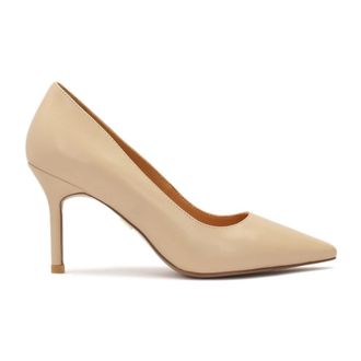 Kazar Minimalistische beige Lederpumps - - Shoes - Damen - Beige - 35 EU