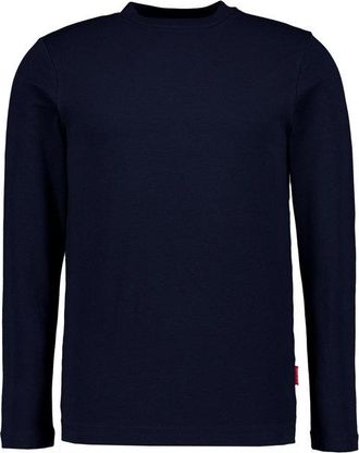 Joop Herren T-Shirts blau Baumwoll-Stretch