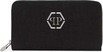 Philipp Plein Mid-Zip Brieftasche