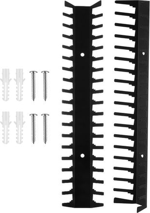 Generic Medienaufbewahrungsregale - Zweiteiliges Metallregal Zur Wandmontage, Robustes Spiel-Organizer-System | Platzsparender Displayhalter | Wohnzimmer, Sch