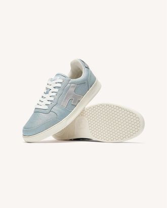 Faguo Baskets en toile argent&eacute;es - HAZEL