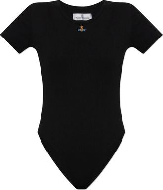 Vivienne Westwood Femme, Tops, Noir, Taille: 42 FR Bodysuit c&ocirc;tel&eacute;