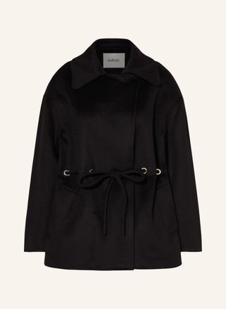 BA&SH Ba&Sh Wollmantel Kam schwarz