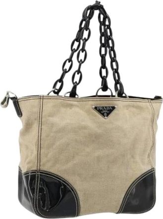 Prada Damen, Pre-Owned, Beige, ONE SIZEGr&ouml;&szlig;e