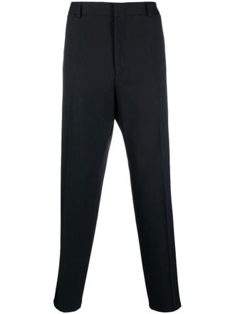 Jil Sander pantalon de costume à coupe droite - Bleu