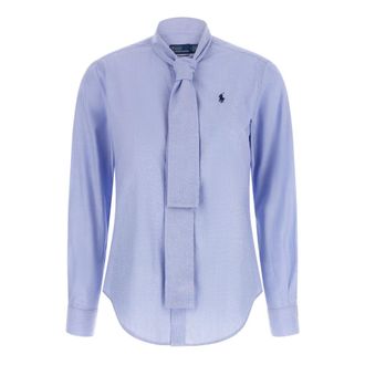 Polo Ralph Lauren Femme, Blouses et Chemises, Bleu, Taille: 34 FR Chemise &agrave;