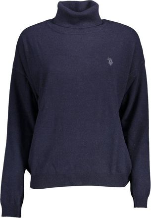 U.S.Polo Association Blauer Polyamid Damenpullover