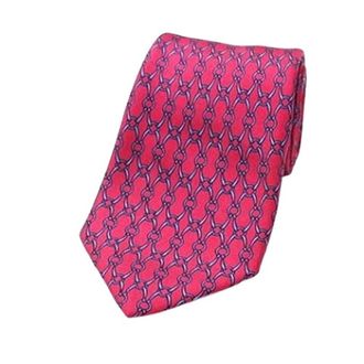 Herm&egrave;s Pre-owned Krawatte - - Pre-owned - Herren - Rot - ONE SIZE