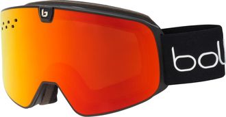Bolle NEVADA NEO Black Matte - Sunrise Cat 2 & Light Vermillon Blue Cat 1 - Skibrillen - Sunrise Cat 2 & Light Vermillon Blue Cat 1 - Gr&ouml;&szlig;e M-L - Unisex - E