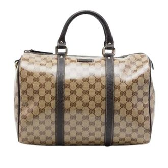 Gucci Sac Boston Pre-owned - Femme - Pre-owned - Beige - Taille: ONE Size