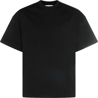 Jil Sander Rundhalspullover - Schwarz