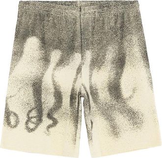 Octopus Homme, Shorts, Beige, Taille: XS Faded Waffle Pantaloncini