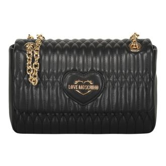 Love Moschino Gesteppte Schultertasche - - Bags - Damen - Schwarzk - ONE SIZE