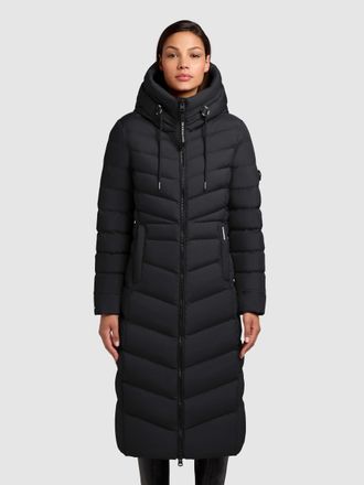 Khujo Steppmantel KHUJO INGRAM4, Damen, Gr. S (36), schwarz, Steppware, Obermaterial: 100% Polyester. Futter: 100% Nylon. Wattierung: 100% Polyester, unifar