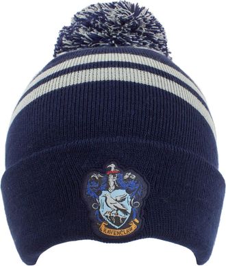 Harry Potter Heroes Inc Beanie Pom-House Ravenclaw One Size M&uuml;tze, Mehrfarbig, Einheitsgr&ouml;&szlig;e Unisex Erwachsene, Mehrfarbig, One Size