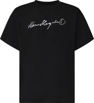 Maison Margiela Homme, Tops, Noir, Taille: XL T-Chemises