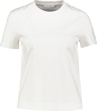 Max Mara Damen T-Shirt aus Baumwolle