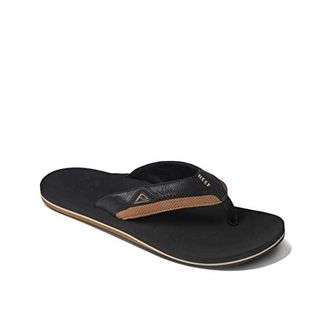 Reef Cushion Dawn, Tongues Homme, Black/Tan, 45 EU