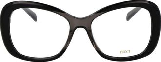 Emilio Pucci PU-1066381 Black Acetate Eyeglasses - Black