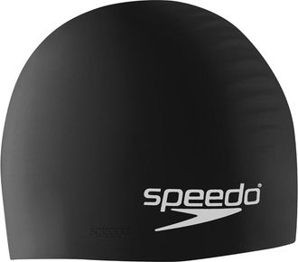 Speedo Unisex aus Silikon Badekappe, Schwarz, Einheitsgr&ouml;&szlig;e EU