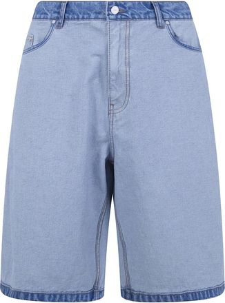 Arte Homme, Shorts, Bleu, Taille: 34 FR Denim Inside Out Shorts