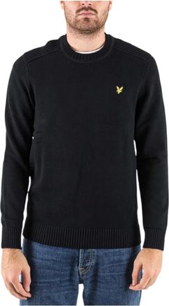 Lyle & Scott Homme, Pulls, Noir, Taille: XL Pull ras du cou