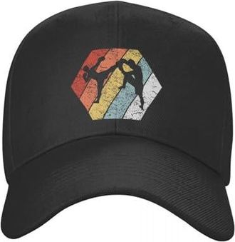 Generic Casquette de baseball personnalis&eacute;e vintage Muai Thai Boxing Baseball Cap Outdoor Hommes Femmes R&eacute;glable Fight Spirit Trucker Chapeau Cadeau d&eacute;t&eacute;