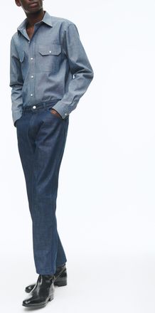 Fursac Pantalon 5 poches en coton biologique - Taille 29 - Homme