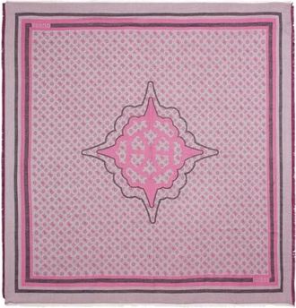 Guess Kefiah Scarf 135X135 Pink