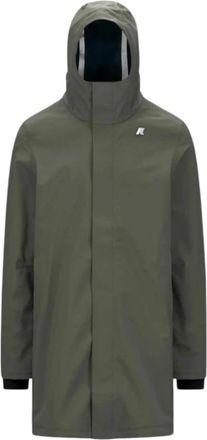K-Way Marlyn Bonded Mid Jacket - Homme - Manteaux - Vert - Taille: M