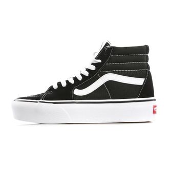 Vans Schwarzer/Wei&szlig;er Hoher Plateau-Sneaker - - Shoes - Damen - Schwarzk - 38 1/2 EU