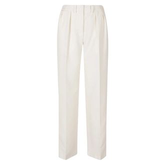 Magda Butrym Pantalon Droit - Femme - Pantalons - Beige - Taille: 34 FR