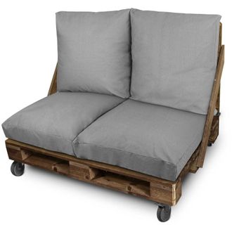 Happers Happers - Coussin de sol polyvalent ext&eacute;rieur Naylim Mate Gris Clair 60x80 Gris Clair