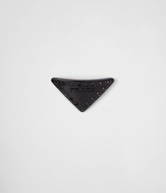 Prada Haarspange aus Plexiglas