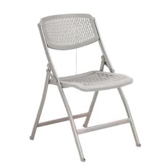 Generic Kompakter Klappstuhl, Leichter tragbarer Klappstuhl - bequemer Kunststoffsitz mit atmungsaktiver Rückenlehne für Veranstaltungen, Hochzeiten, Büro, Ca