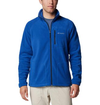 Columbia Fast Trek II Full Zip Fleece 1420421442, Men Fleece Sweaters, Blue, XL EU