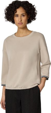 Street One Shirt mit Kontrastdetails Cotton beige 44