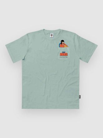 THE DUDES Pocket Climber T-Shirt vert