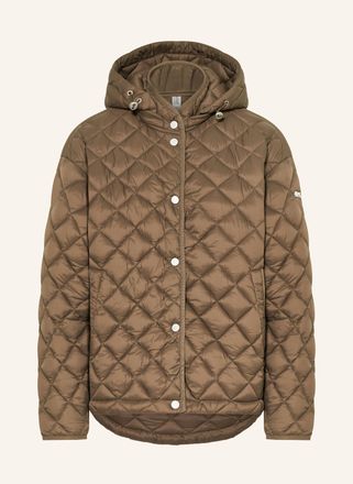 Cinque Cinque Steppjacke Ciphil Mit Abnehmbarer Kapuze gruen