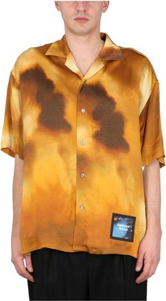 AMBUSH Ambush, Homme, Chemises, Jaune, Taille: S Bowling Shirt