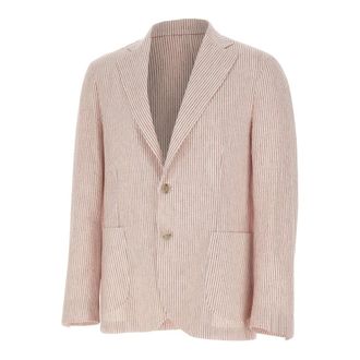 Barba Homme, Vestes, Rose, Taille: XL Easy J Mono Blazer