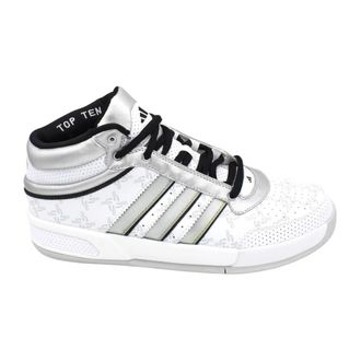 adidas NBA Top Ten Basketball Schuhe - - Sport - Herren - Wei&szlig; - 44 2/3 EU