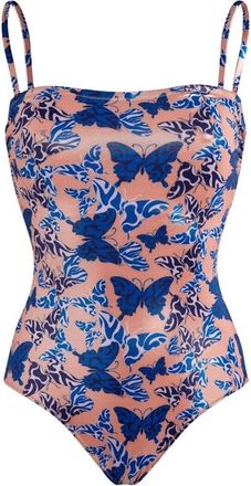Vilebrequin Femme, Maillots de bain, Multicolore, Taille: 36 FR Maillot de bain une pi&egrave;ce bustier Disco Butterfly
