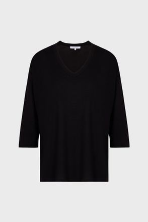 Gerard Darel T-shirt fluide &agrave; col V- ADRYANNA - Noir