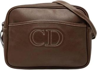 Dior Sac bandouli&egrave;re vintage Pre-owned - Femme - Pre-owned - Brun - Taille: ONE Size