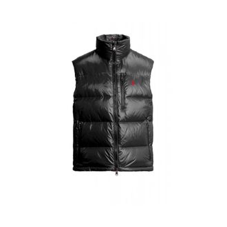 Ralph Lauren Gorham Glossed Daunenweste - - Jackets - Herren - Schwarzk - XL