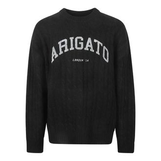 Axel Arigato Schwarze Prime Pullover - - Knitwear - Herren - Schwarzk - S