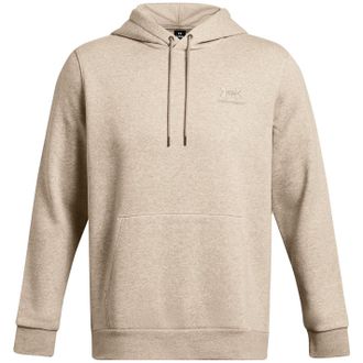 Under Armour Essential Fleece Kapuzenpullover Herren beige, XXL